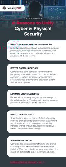 Cyber and physical security convergence