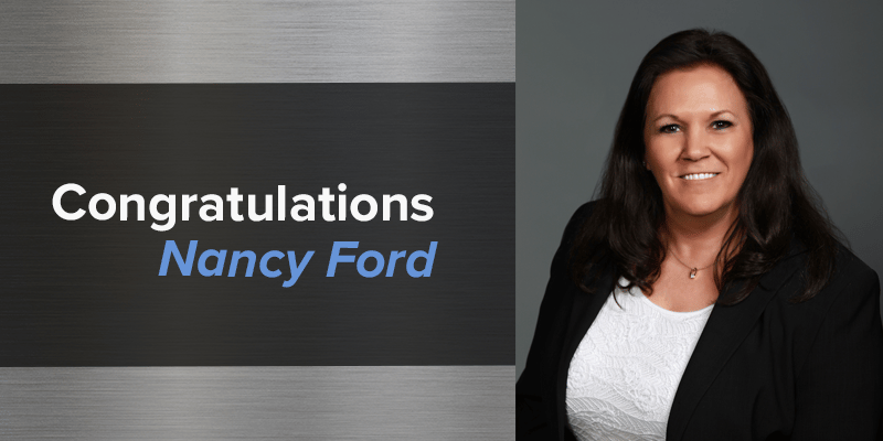 Congratulations Nancy Ford of Security 101 - Salt Lake