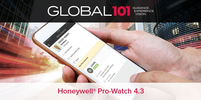 Honeywell® Pro-Watch 4.3 Software Release