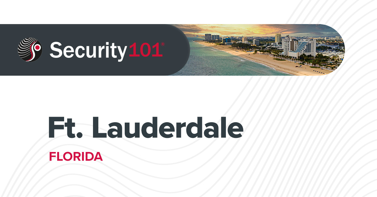 Security 101 - Fort Lauderdale, FL - Commercial Security Systems